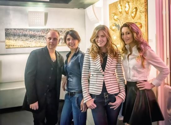 VIP presenti al vernissage di Rudy Koll