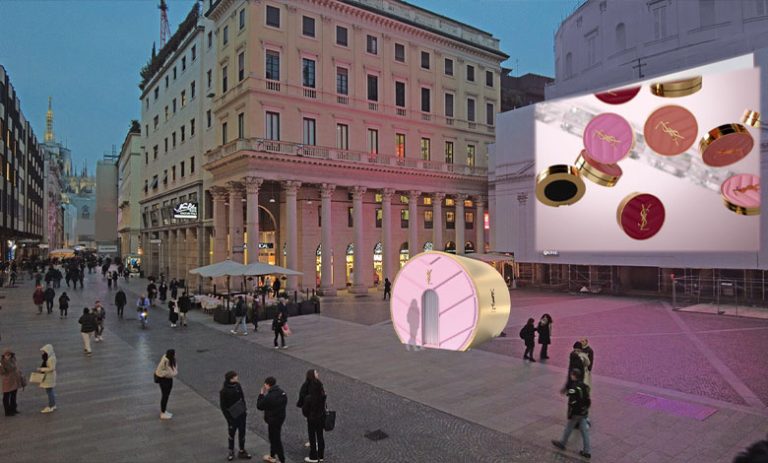 YSL Beauty a Milano in un Pop Up dedicato al blush più virale del momento